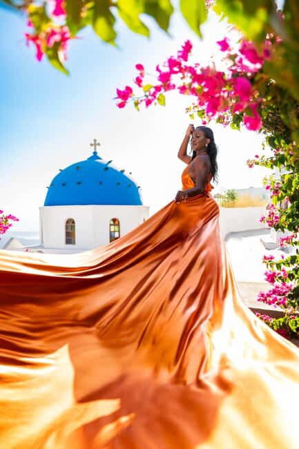 Proffessional Flying Dress Photoshoot with 50 edited photos