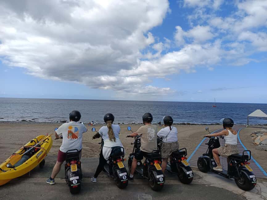 Rent e-Scooter + option Rent Jet Ski front Maspalomas Dunes