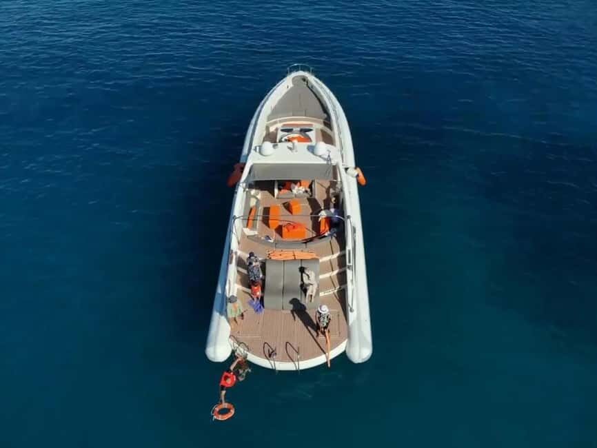 Rhodes Cruise: 3 Swim Spots with Food & Drinks
