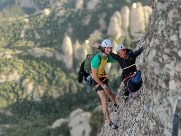 Rock climbing in Montserrat - Barcelona - What to Expect on the Climbing Day