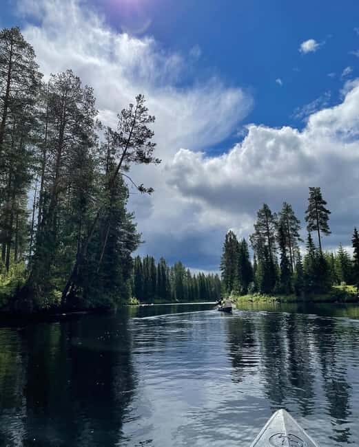 Sälen: Half day Canoe Tour from Högstrand