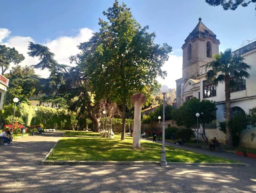 Sorrento Half Day with a local: Art and Flavours - Garden & Sea-View Terrace: A Breath of Fresh Air