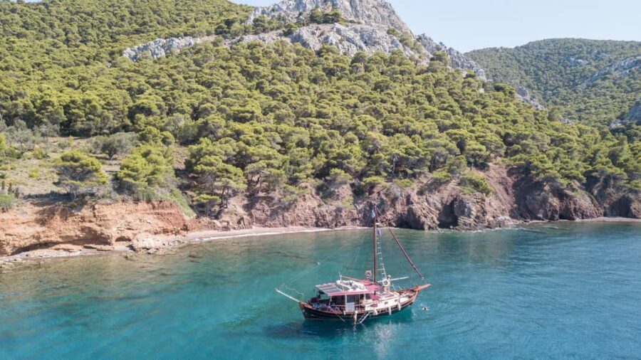 Sunset Cruise Athens Riviera  Half Day Swimming&BBQ onBoard