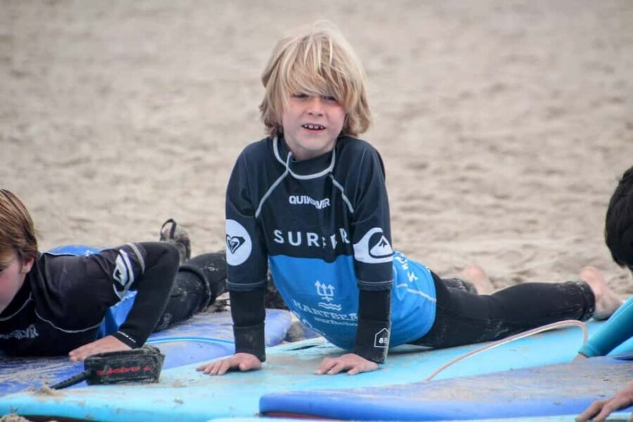 The Hague: Scheveningen Beginner's Surf Lesson Kids