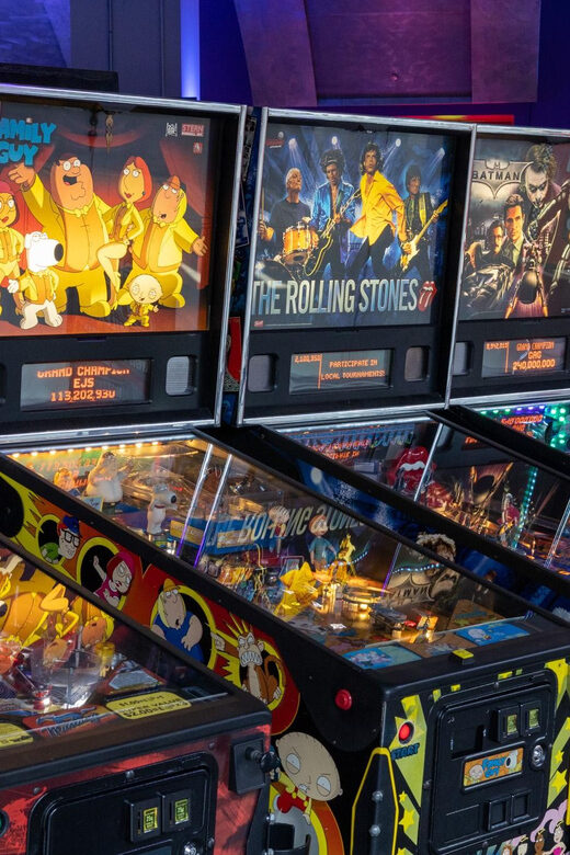 The Pinball Palace at Dezerland Park Admission - Fun for all ages and skill levels