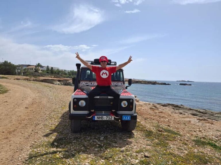 The Super Team : Akamas & Avakas Jeep Safari from Paphos - What You Can Expect from the Tour Experience