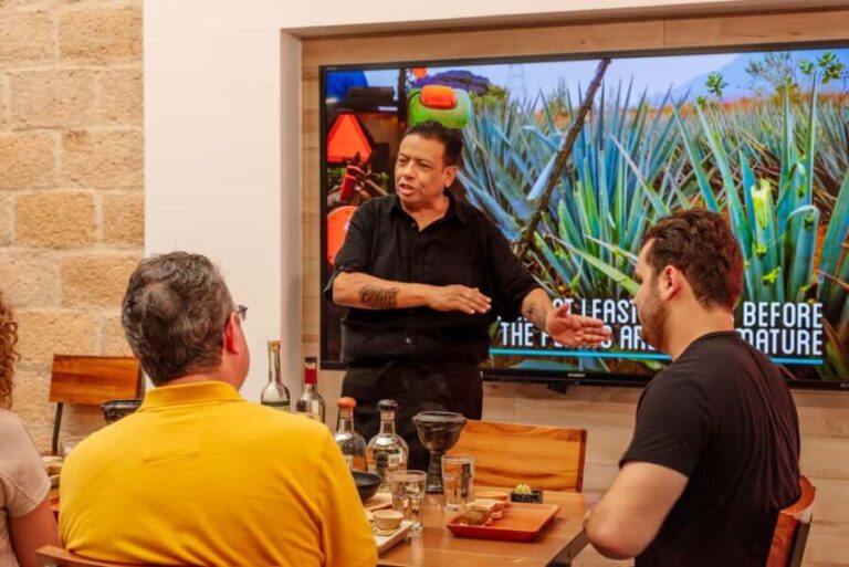 Cozumel: Degustación Maya Mezcal and Tequila - The Tasting Process