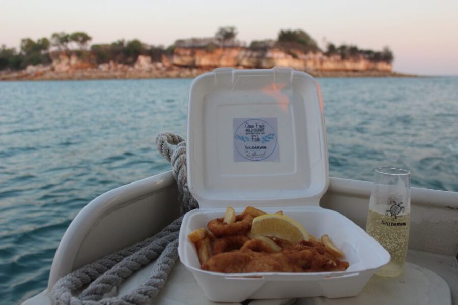 Darwin: Sunset Harbour Cruise with Fish and Chips Dinner - Scenic Sights and Sunset Magic
