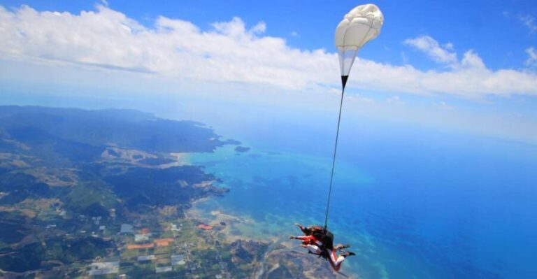 From Motueka: Abel Tasman Tandem Skydive Experience - What You Can Expect: The Itinerary of a Skydiving Adventure