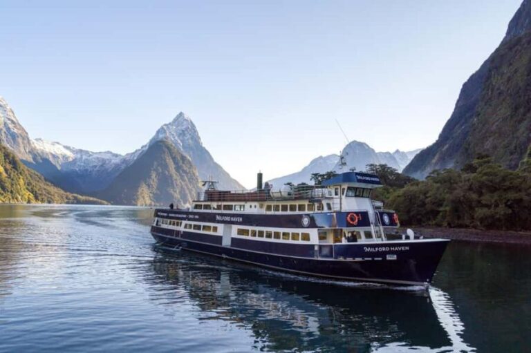 From Queenstown: Milford Sound Cruise and Coach Day Trip - The Milford Sound Cruise: A Highlight of Authentic Wilderness