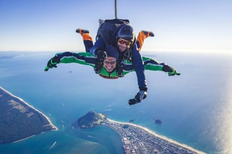 From Tauranga: Skydive over Mount Maunganui - The Practical Side: What’s Included & What’s Not