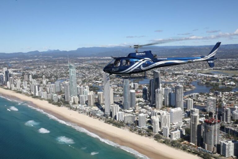 Gold Coast: Sea World and Broadwater Scenic Helicopter Tour - The Value of a Short Flight
