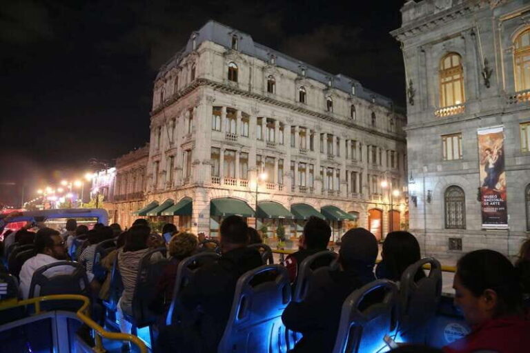 Mexico City: Night City Tour in a Double Decker Bus - The Highlights in Detail