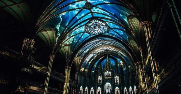 Montreal: AURA Experience at Notre-Dame Basilica and Cruise - Inside Notre-Dame: The AURA Encounter