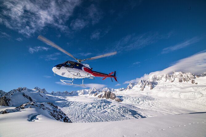 Twin Glacier Helicopter Flight from Franz Josef - The Snow Landing Experience
