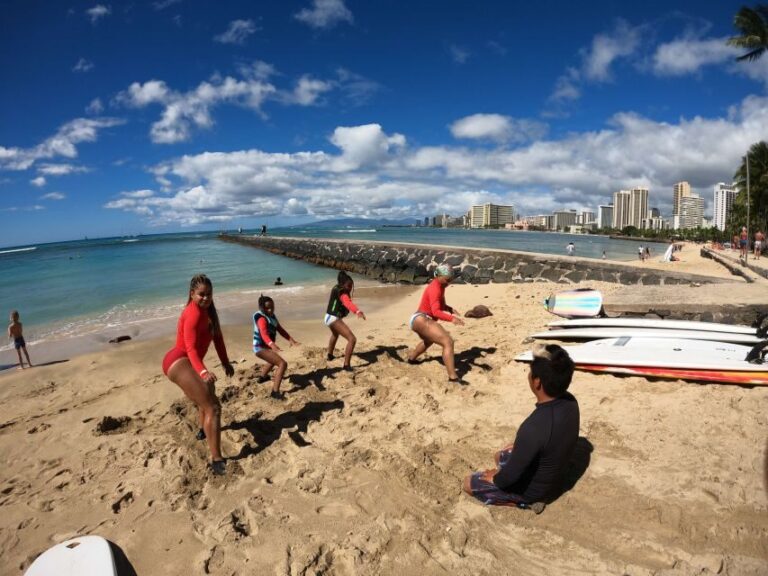 Waikiki: Family, Private, and Group Surfing Lessons - What to Expect During Your Lesson